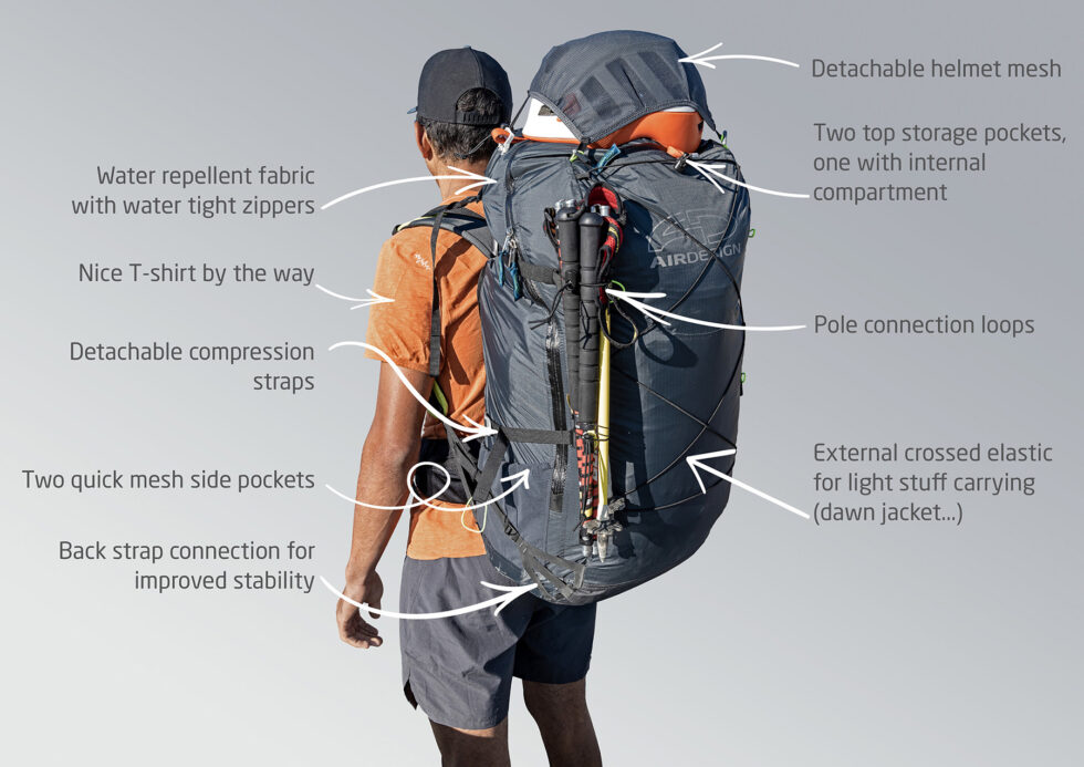 Hike & Fly Trail Rucksack 99L — AirDesign - Paragliders